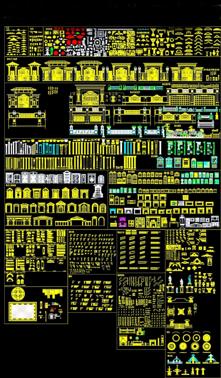 Thư viện Cad Block - SU84 Studio