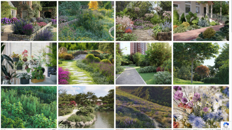 Bộ cây Sketchup Vray, Vantage - SU84 Studio