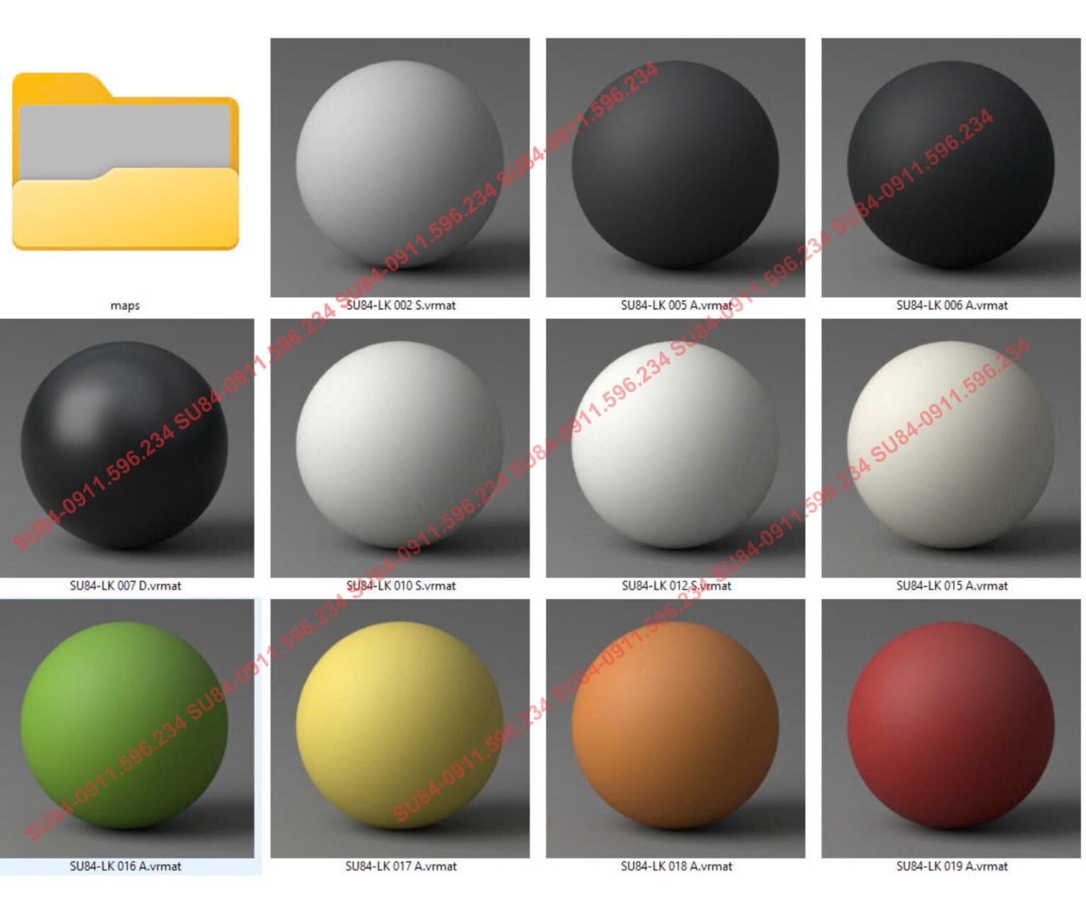 Texture-Map vật liệu - SU84 Studio