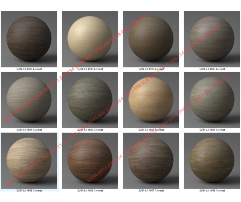 Texture-Map vật liệu - SU84 Studio