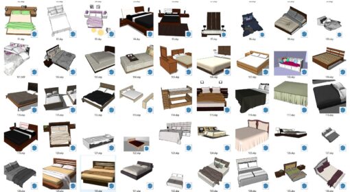 Thư viện Sketchup tổng hợp - SU84 Studio