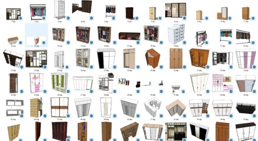Thư viện Sketchup tổng hợp - SU84 Studio