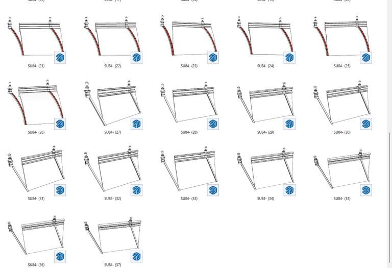 Mái vát Profile builder FREE - SU84 Studio
